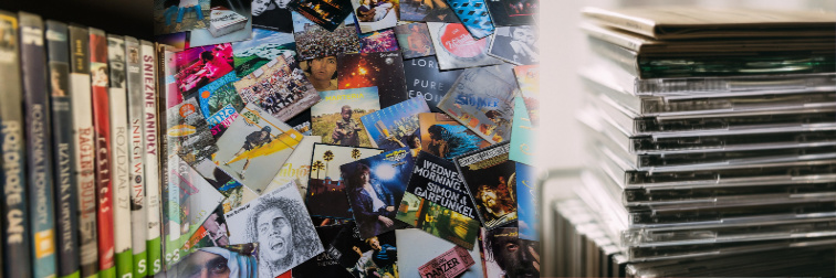 vinyl dvd movie records collection - Silhouette Magazine