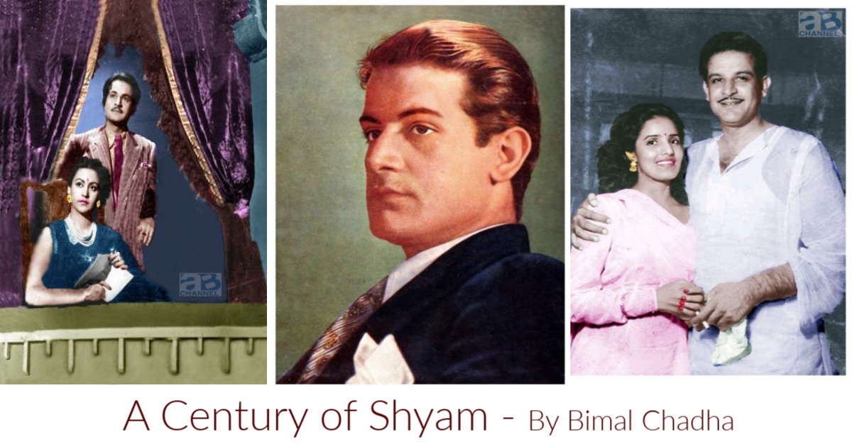 a century of Shyam actor 100 years tribute bimal chadha - Silhouette ...