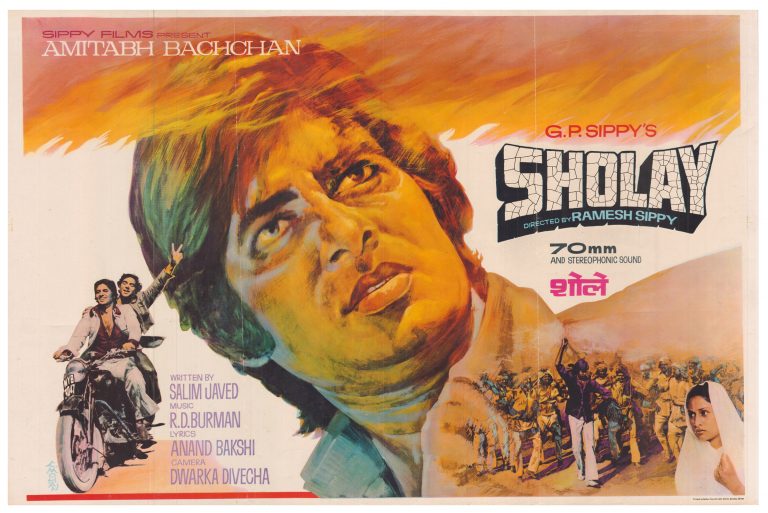 sholay poster - Silhouette Magazine
