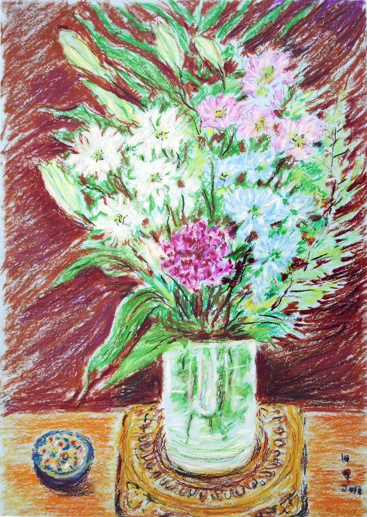 Flowers: Painting by Jyoti Chowdhury | Silhouette Magazine