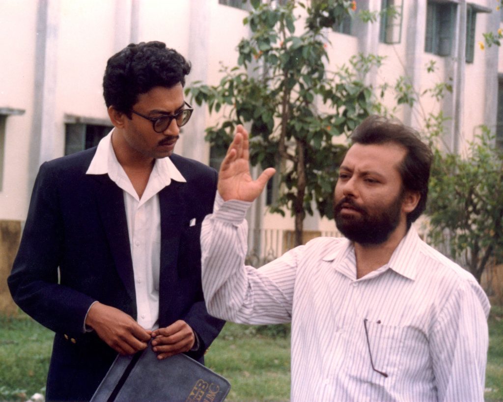 Irrfan Khan and Pankaj Kapur in EK DOCTOR KE MAUT (Picture Courtesy ...