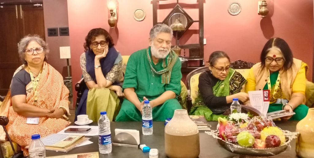 Ratnottama Sengupta Anindyo Sinha his wife and Sudeshna Roy ...