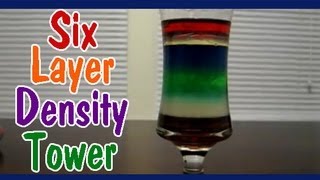 Easy Kids Science Experiments DENSITY TOWER | Learning and Creativity ...