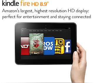Kindle Fire HD 8.9" Tablet | Learning and Creativity - Silhouette