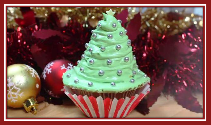 How To Make A Christmas Tree Cupcake | Learning and Creativity - Silhouette