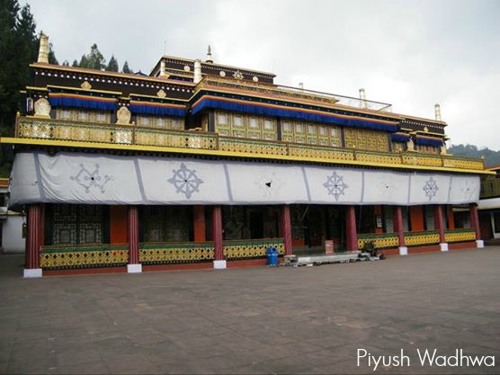 rumtekMonastery_Sikkim | Learning and Creativity - Silhouette