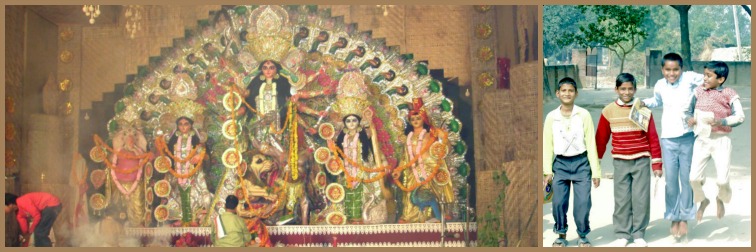 Durga Puja story | Learning and Creativity - Silhouette