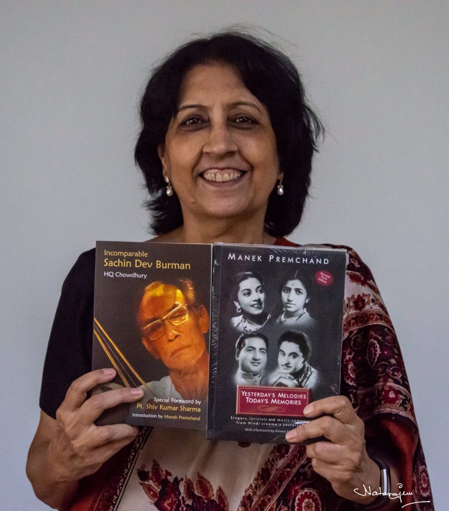 Lata Jagtiani Sundeep Pahwa at SD Burman book Launch | Learning and Creativity - Silhouette