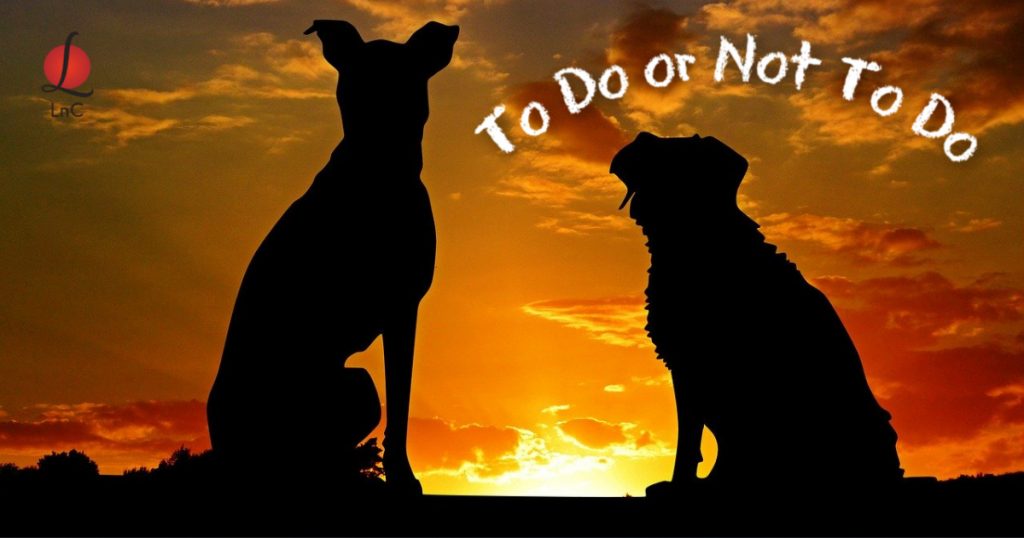 To Do or Not To Do | Morning Meanderings 87 by Santosh Bakaya | LnC