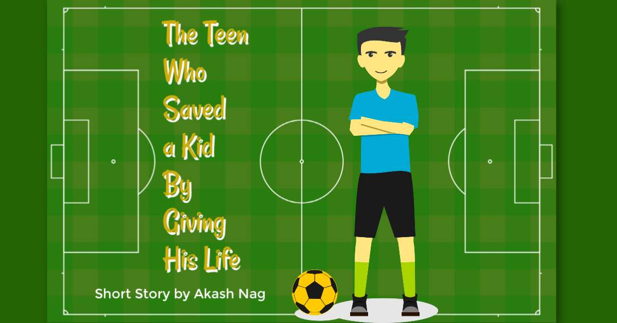The Teen Who Saved a Kid By Giving His Life | Short Story by 11 Year ...