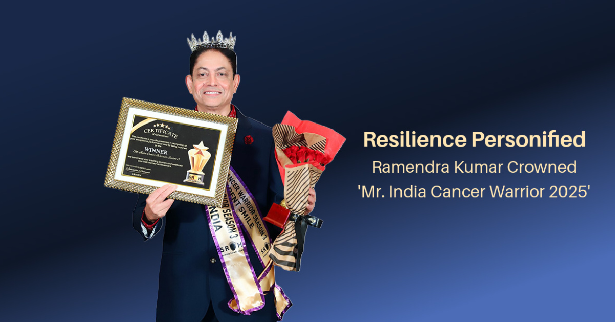 Resilience Personified: Ramendra Kumar Crowned 'Mr. India Cancer ...